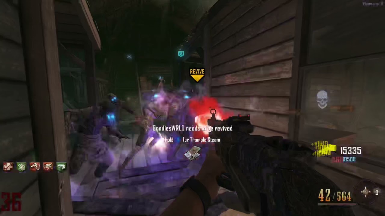 Trample steam downs black man (russman, bo2) - YouTube