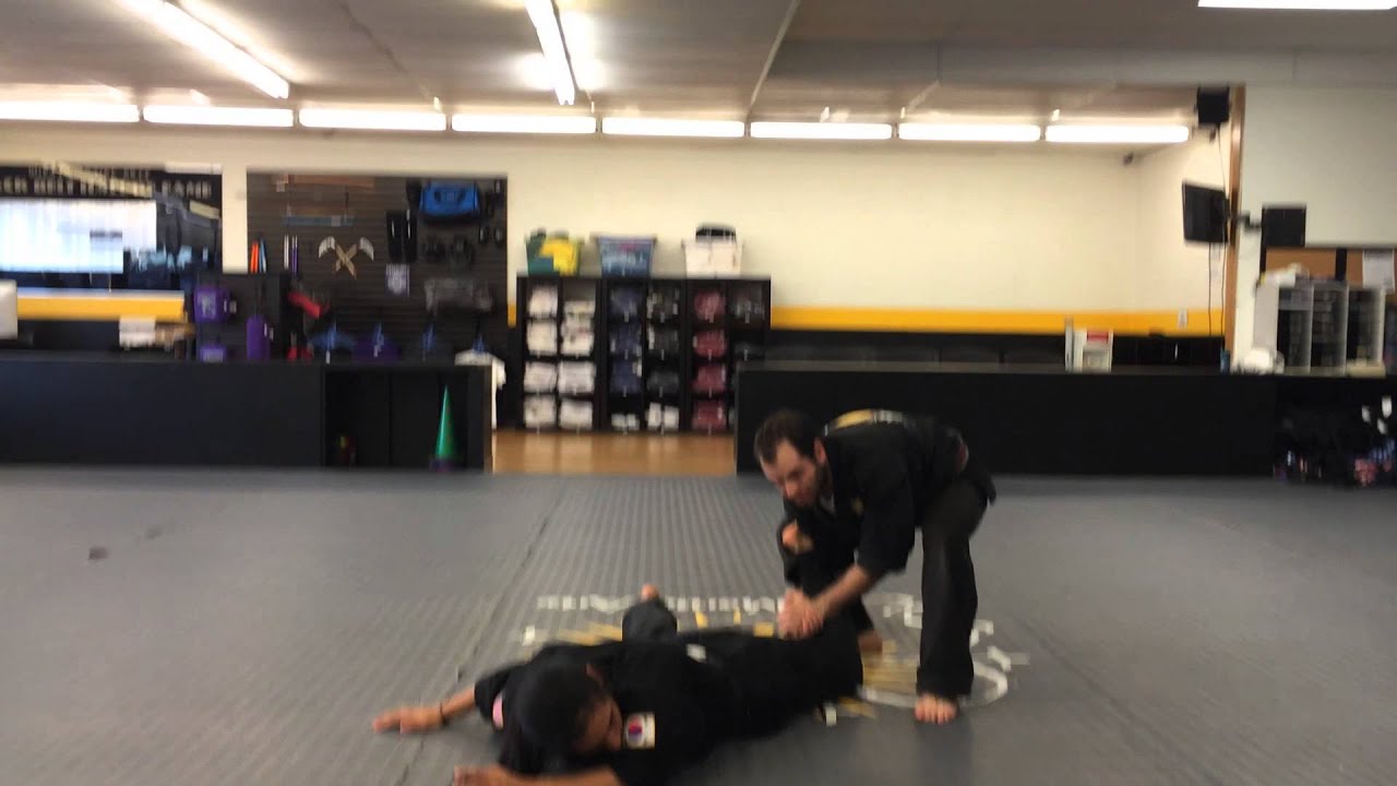 Round Kick Defense: Left - YouTube