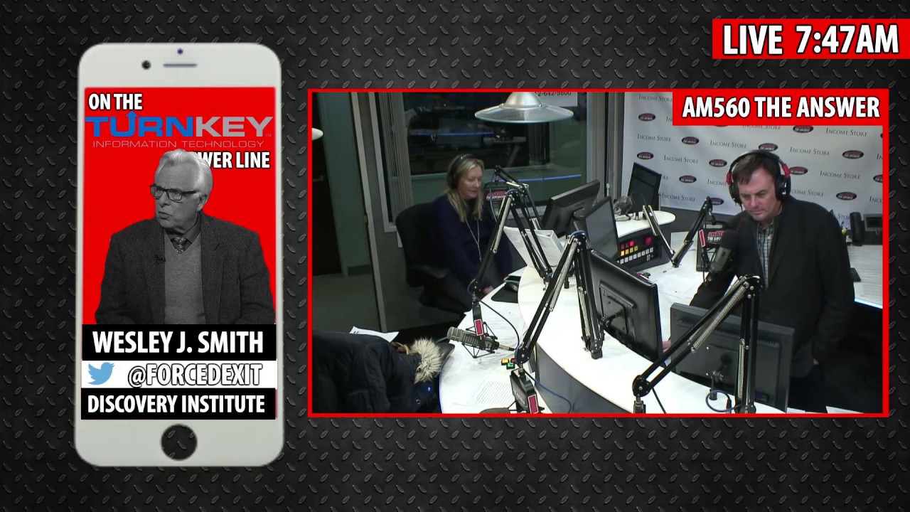 Discovery Institute's Wesley J. Smith talks death with dignity act ...