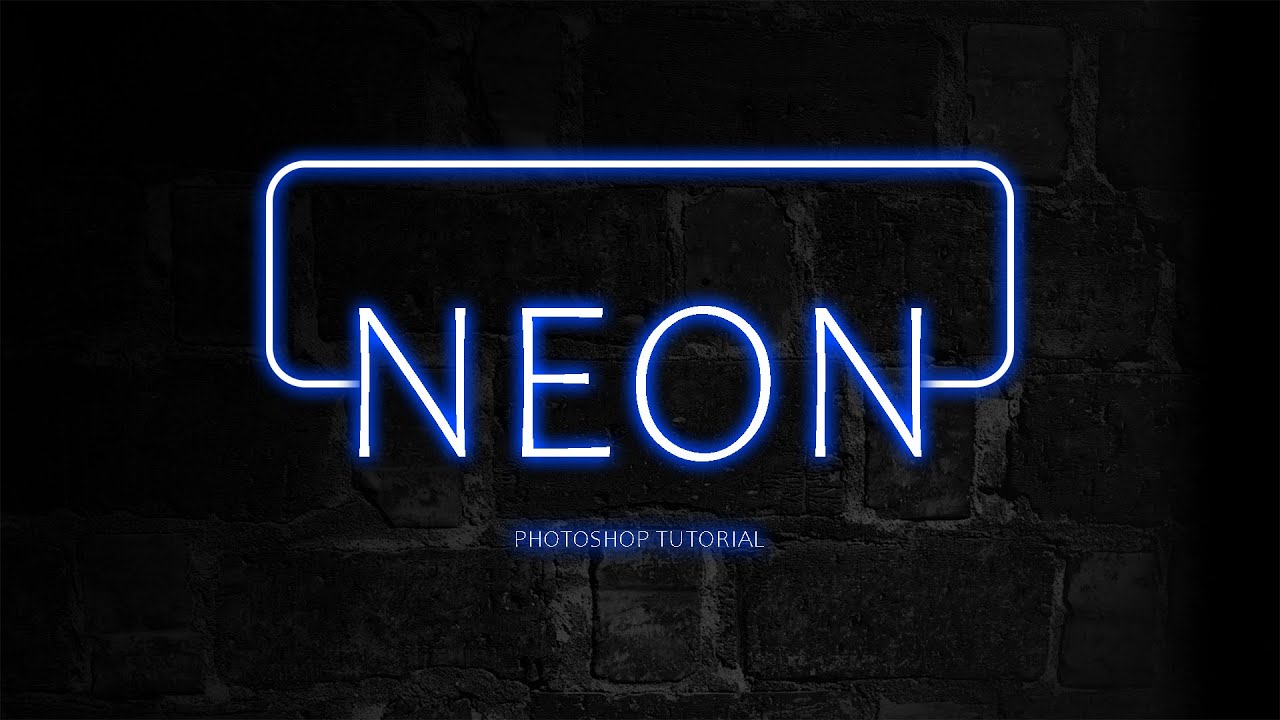 Photoshop Neon Effect | Photoshop Tutorial For Beginners. - YouTube