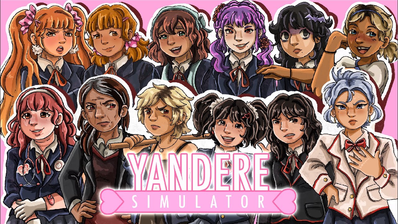 Meet the Rivals! ♡ Redesigning Yandere Simulator Characters ♡ || Rival ...