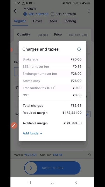 Zerodha me Trading ka Charge kitna lagta hai | Zerodha Charge kitna leta hai - YouTube