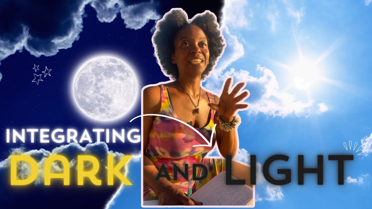 JOURNAL WITH ME: Integrating LIGHT n DARK 🏾🌞🌚 - YouTube