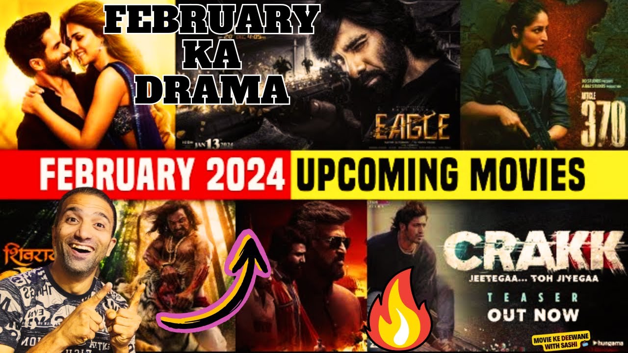 Top 10 Upcoming Movies In February 2024 I Upcoming Movies In February ...