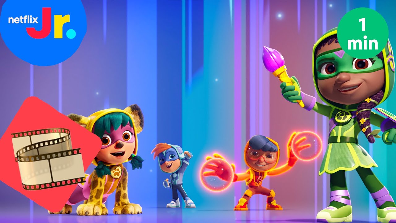 SQUADRA IN AZIONE! 🤩 Action Pack 🦸‍♂️ Netflix Jr Italia - YouTube