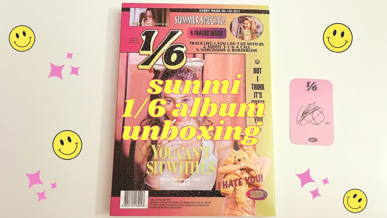 sunmi 1/6 album unboxing ☆ - YouTube