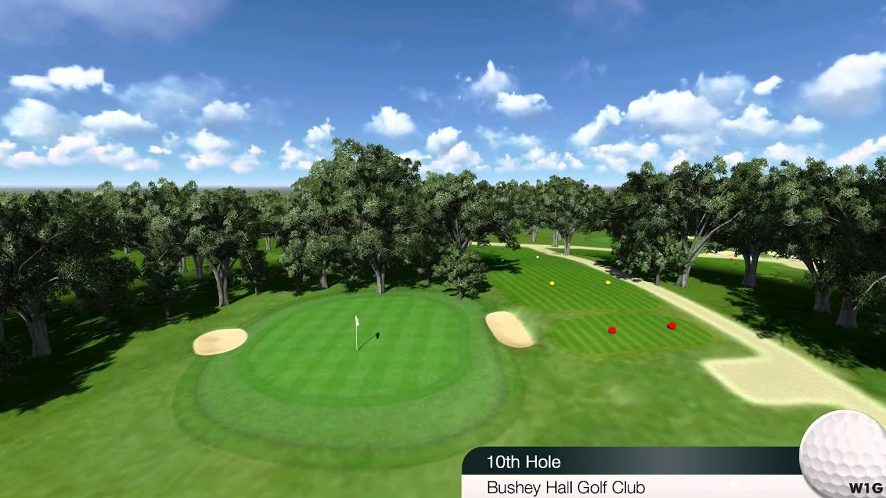 Bushey Hall Golf Club - Hole 10 - YouTube