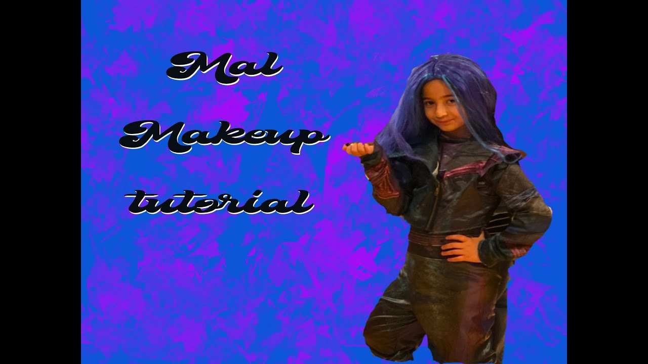 "Mal Descendants 3 Makeup Tutorial | Disney Inspired Cosplay Look ...