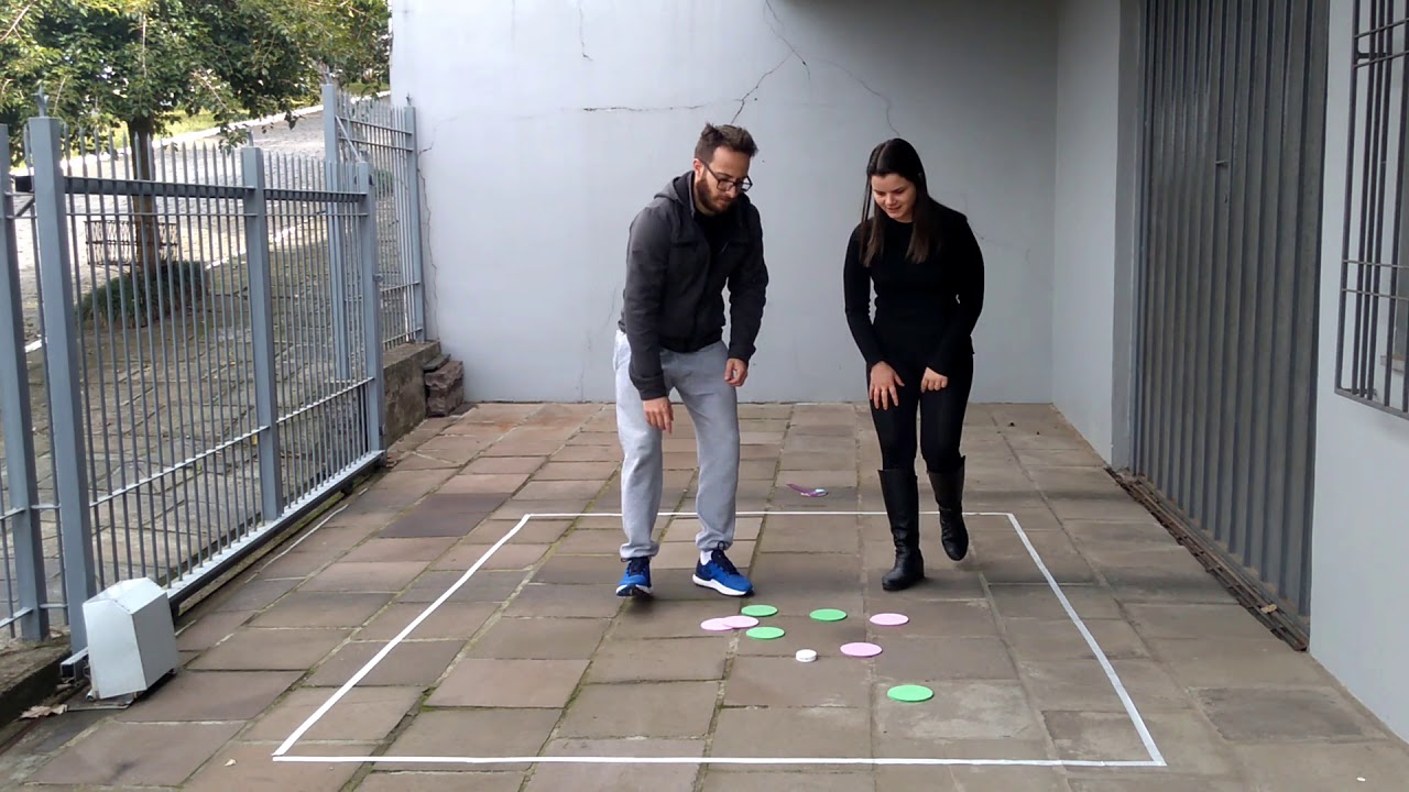 Jogo Tejo ou Bocha Colombiana - YouTube