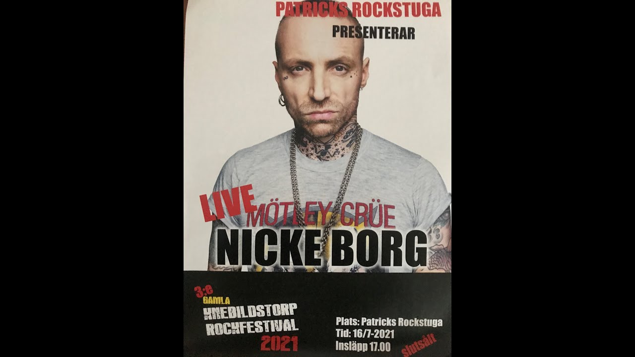 Nicke Borg - Live at Gamla Knebildstorp, Halmstad 2021 - Full show ...