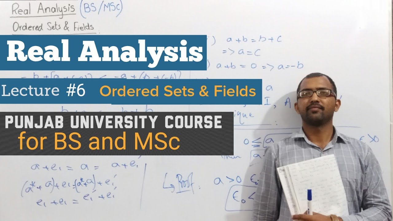 Real Analysis | Lecture 6 | Punjab University Course - YouTube