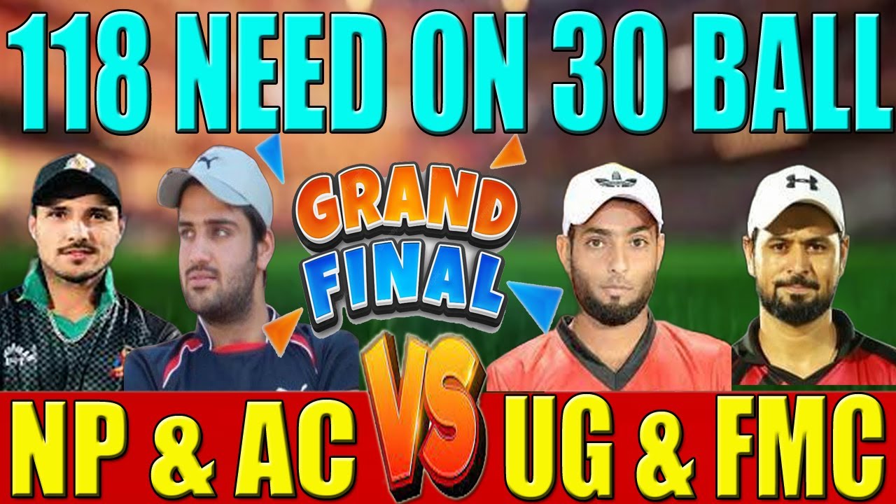 Big Final | 118 need on 30 Balls | Fahad Mian Channu Umar Gujjar vs Ahsan Chitta Nasir Pathan ...