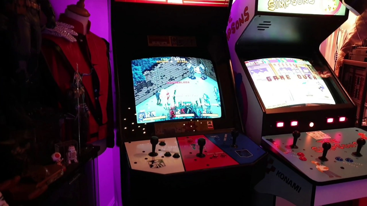 My original Sega's Moonwalker Arcade Cabinet. - YouTube