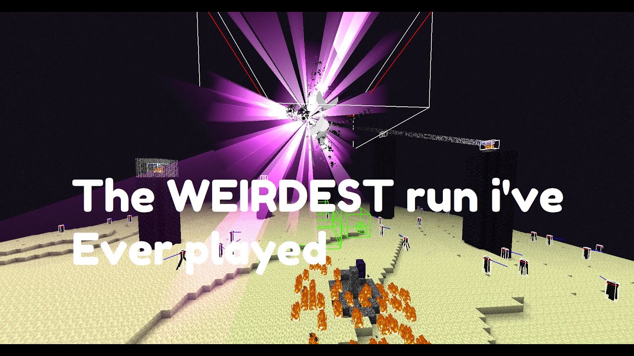 This is the WEIRDEST Minecraft Speedrun I've EVER SEEN - YouTube