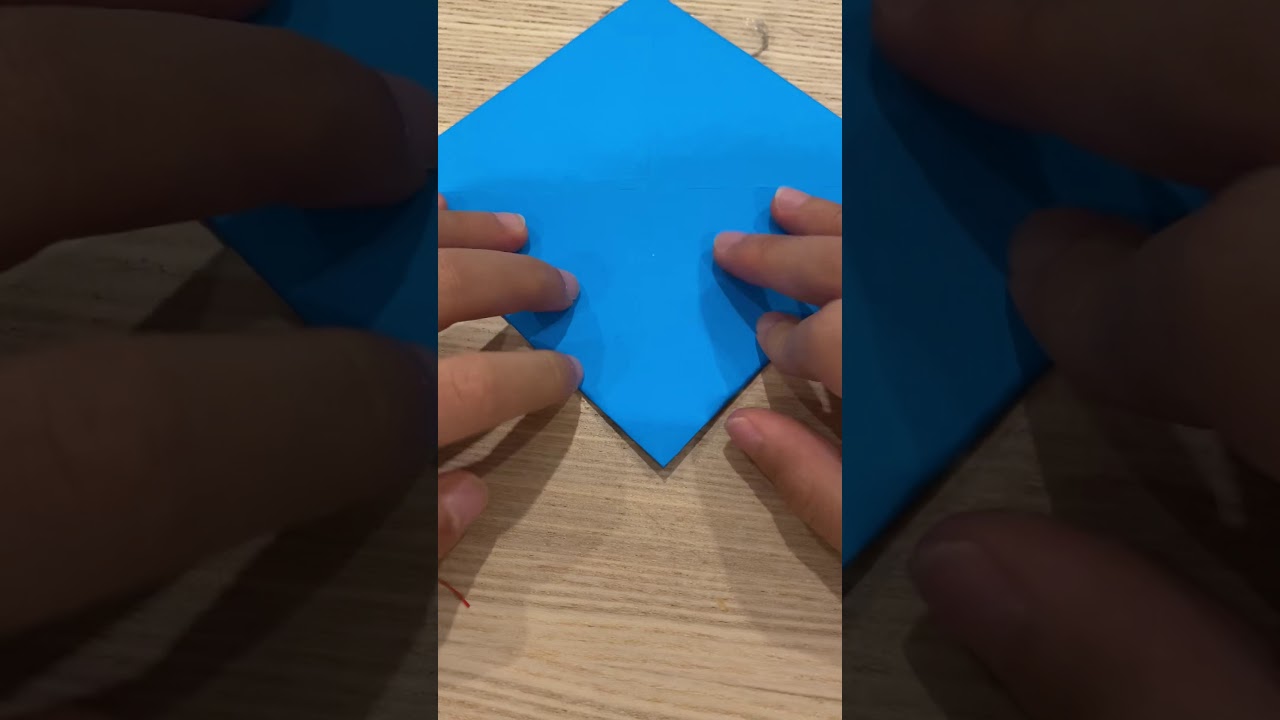 How to make a captain America shield #origami #CaptainAmericaShield ...
