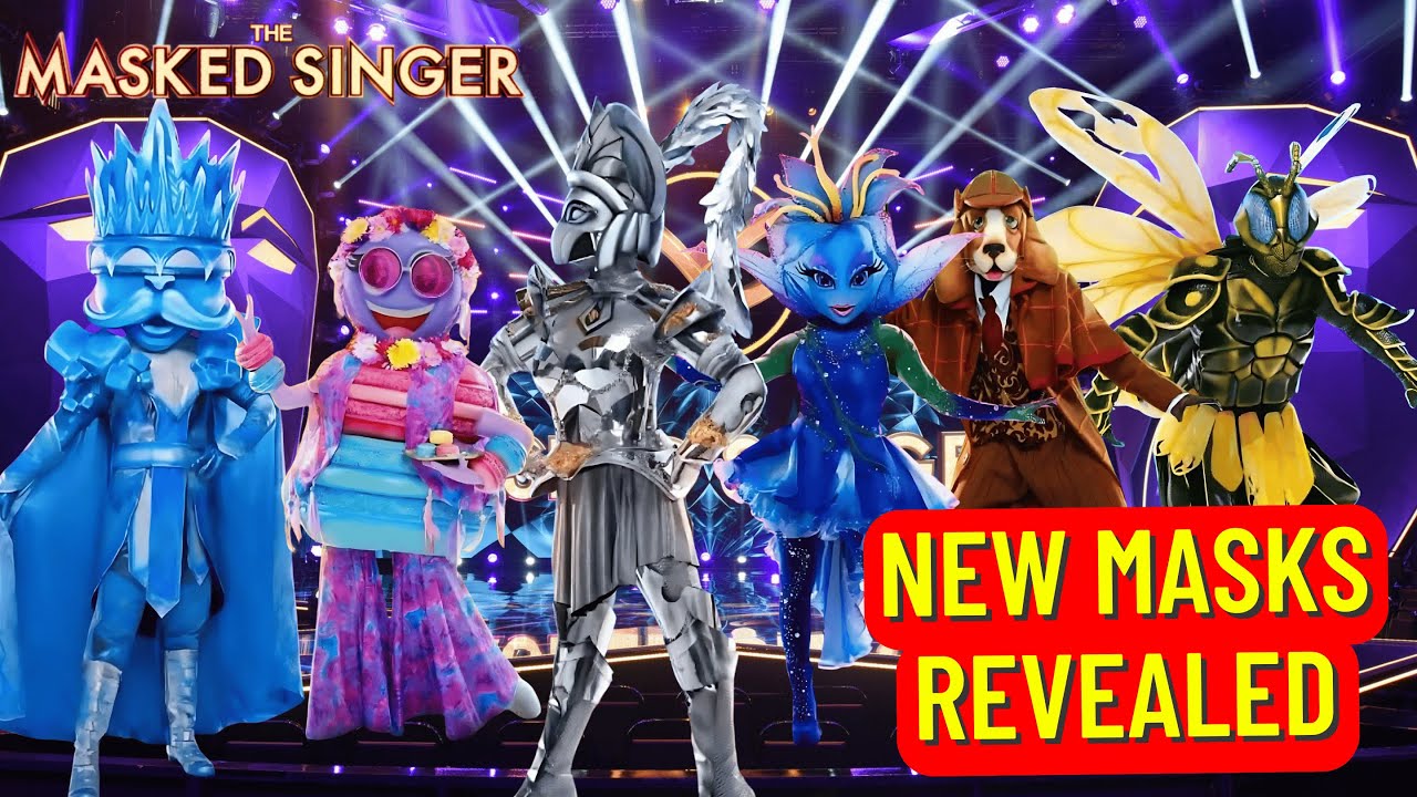 New Masks REVEALED - Masked Singer Season 12 - YouTube