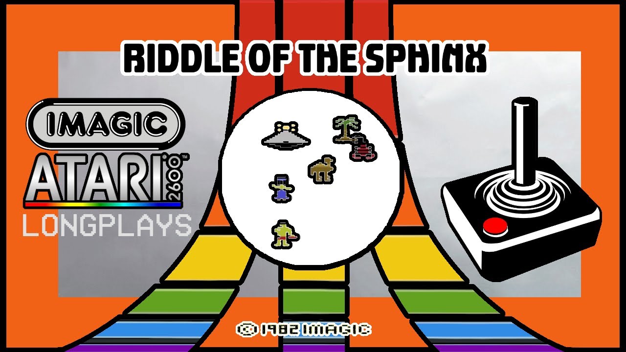 Atari Longplays: Imagic Riddle of the Sphinx 2600 - YouTube