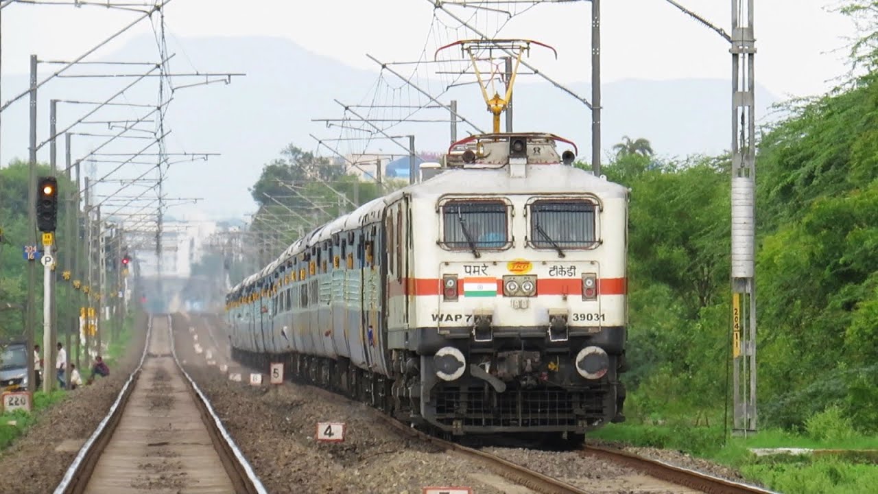 Supercharged White Stallion thundering with Superfast Trains | Indian ...