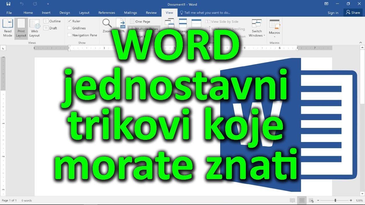 Word - jednostavni trikovi koje morate znati - stvari koje olakšavaju ...