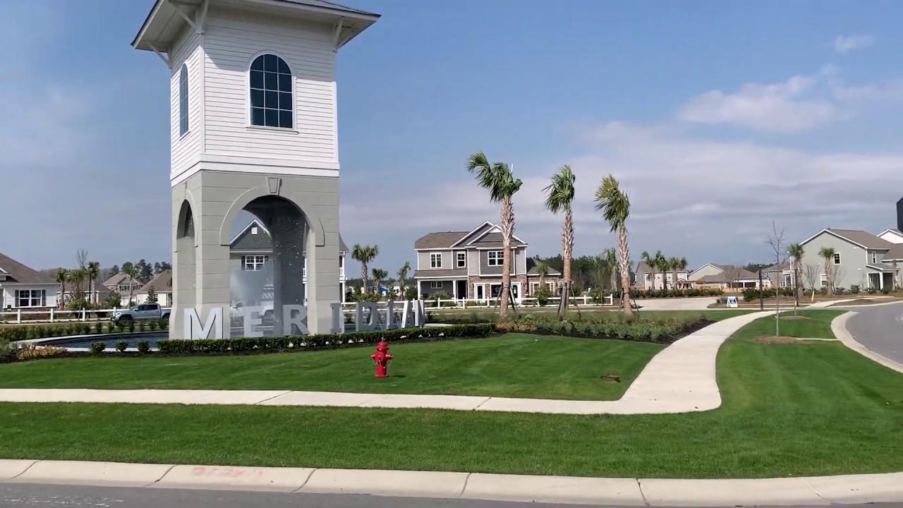 Meridian at Lakes of Cane Bay Entrance Monument - YouTube