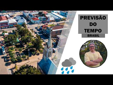 Brasil | Frente fria tráz mudanças no Sul (09/07/2026)