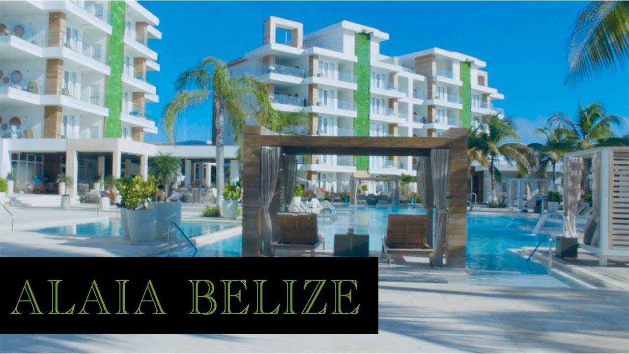Alaia Belize Hotel and room tour| San pedro - YouTube