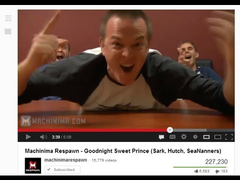 Mr Sark Left Machinima... Goodnight Sweet Prince - YouTube