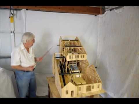 Six Level Stamp Mill Building Model - YouTube