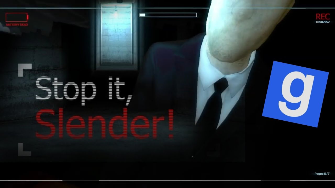 El Amigo Slendy (Slender Multiplayer) + Bonus【Stop It! Slender GMOD】 - YouTube