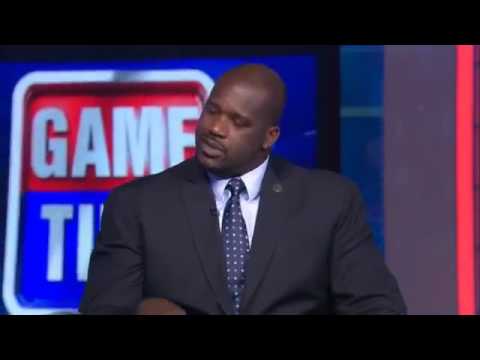 Shaq Cries Talking About Patrick Ewing - YouTube
