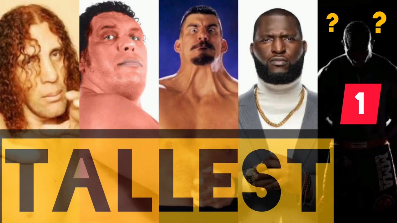 //Ranking of 10 Tallest WWE Wrestlers in History// - YouTube