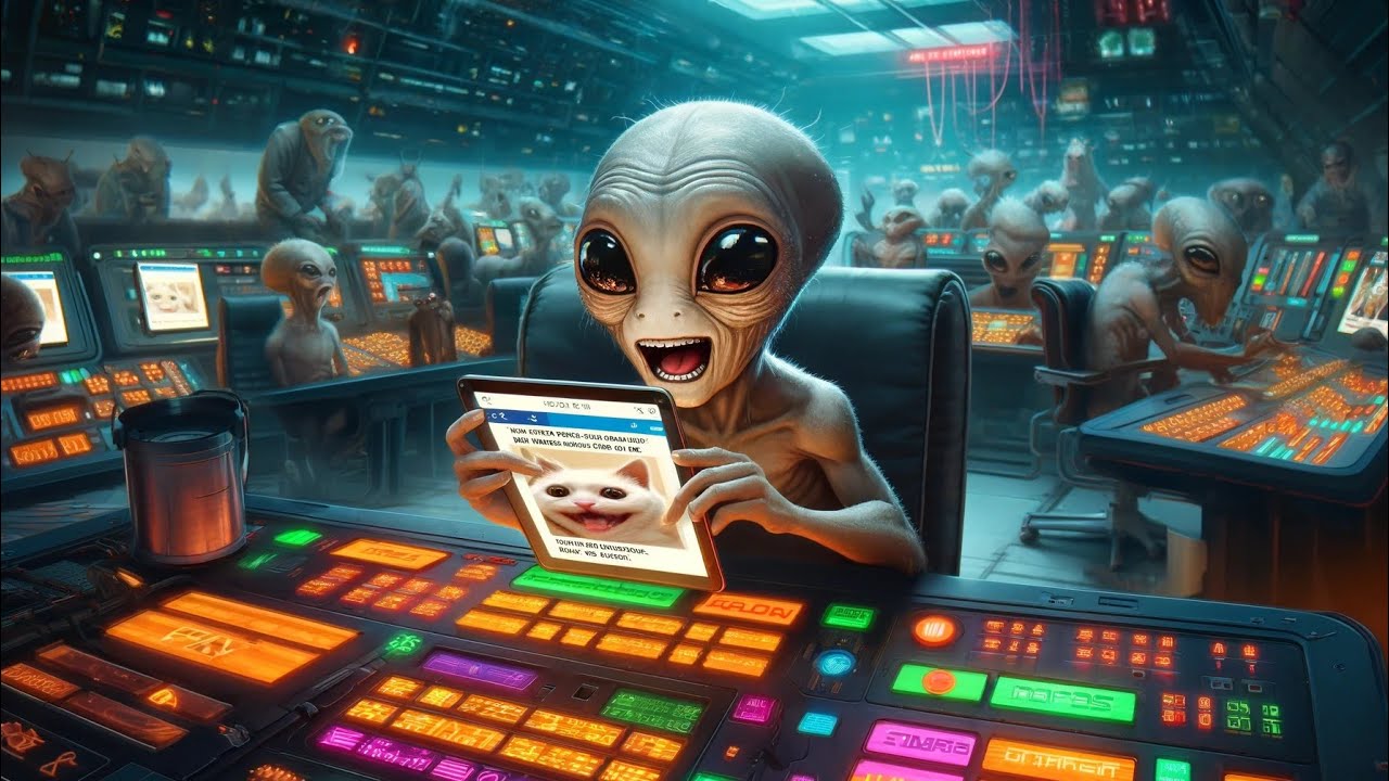 Human Shows Aliens Memes, Entire Alien Network Crashes from Traffic ...