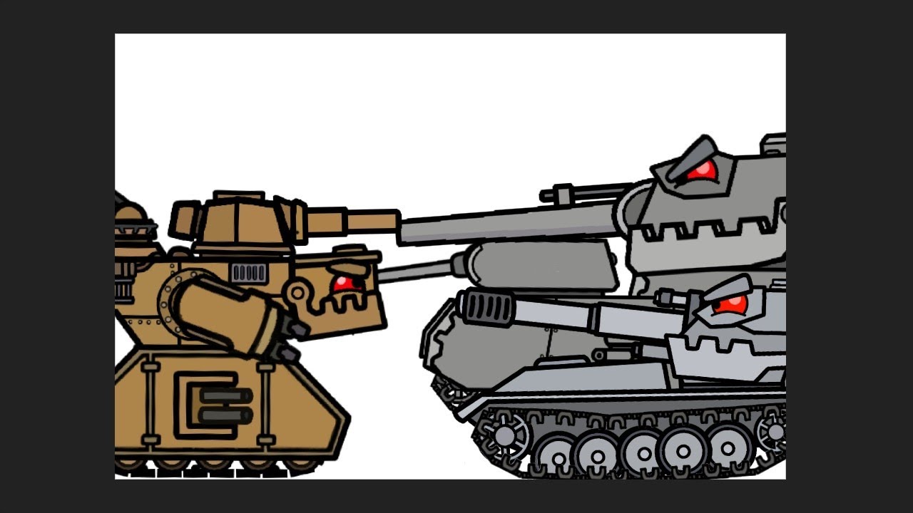 Polish tank against German monster tanks (Dc2 animation) - YouTube
