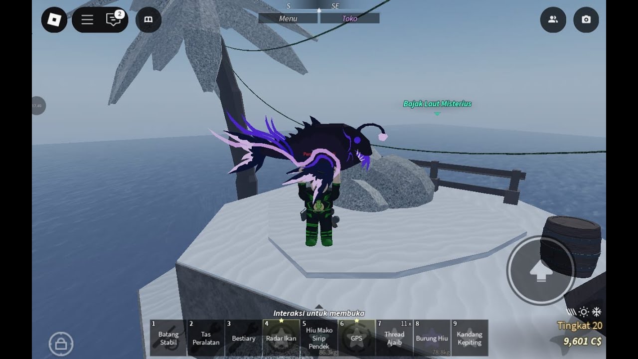 BERMAIN UPDATE FISCH BERHASIL MENDAPATKAN PET MYTHICAL VOID ANGLER ...