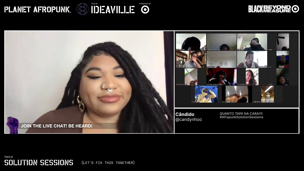 SOLUTION SESSIONS JOBURG at PLANET AFROPUNK: Bridget Todd, Hunter Shackelford, Thokozani Ndaba ...