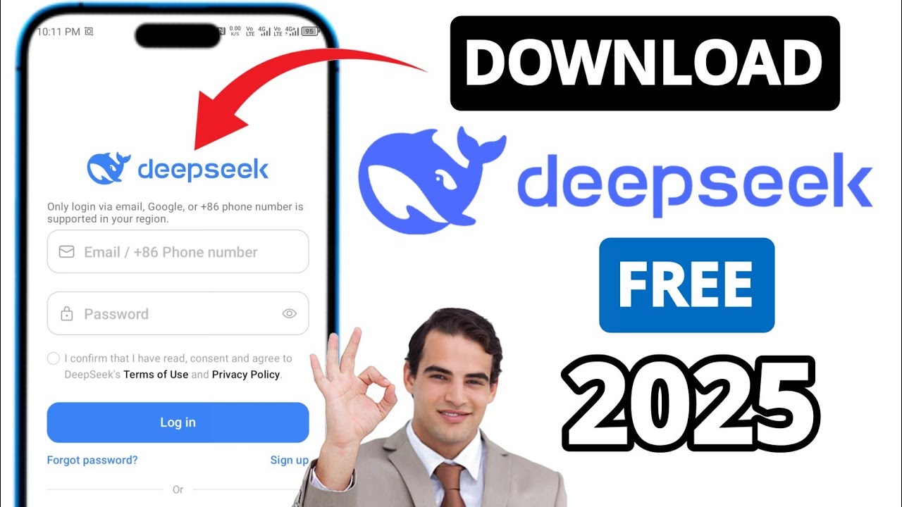 Download and Use DeepSeek AI on Mobile 2025 | Deepseek On Android - YouTube