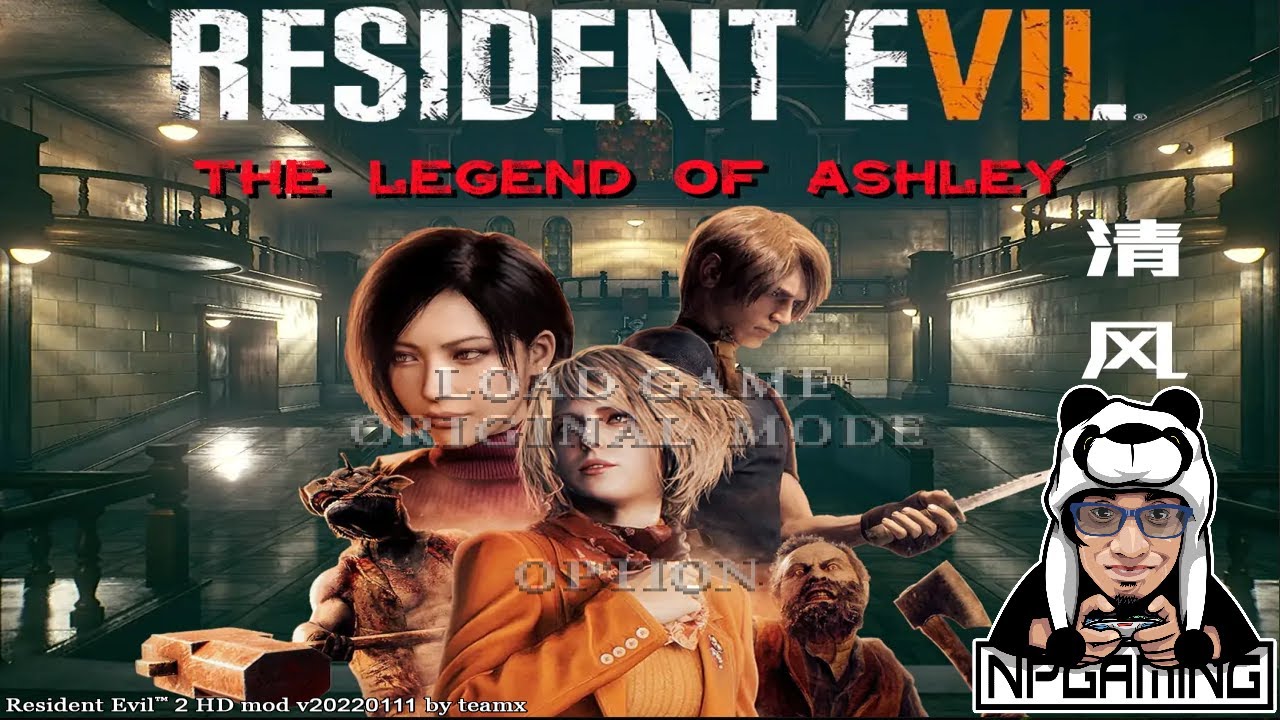 Resident Evil 2: Legend of Ashley Mod Part 1 [No Commentary] - YouTube