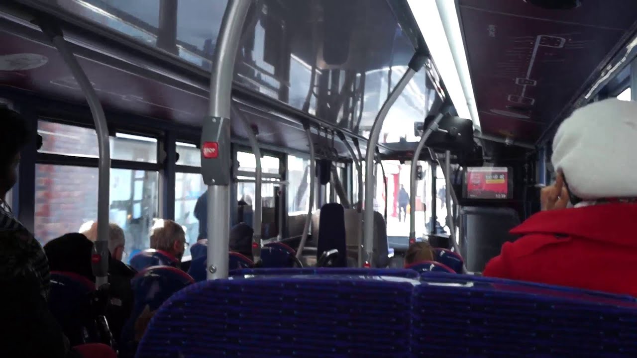 Inside A Reading Route 21 Bus 11 February 2016 - YouTube