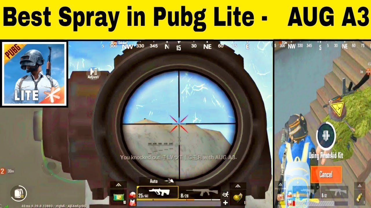 Pubg Lite Best Gameplay |12 Kill AUG A3 Very Dangerous Gun....😱😱😱 - YouTube