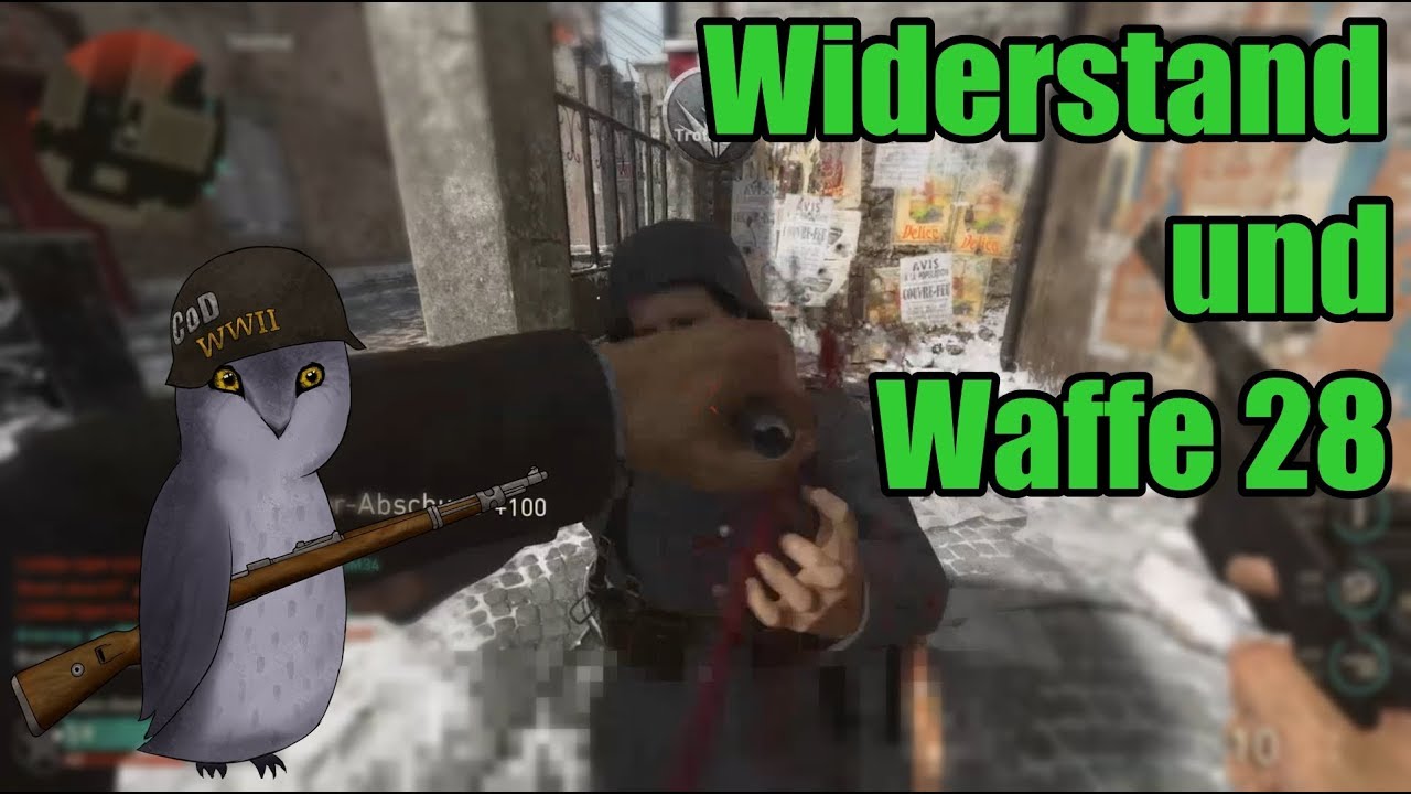 Widerstand und Waffe 28 - CoD: WW2 Multiplayer - YouTube