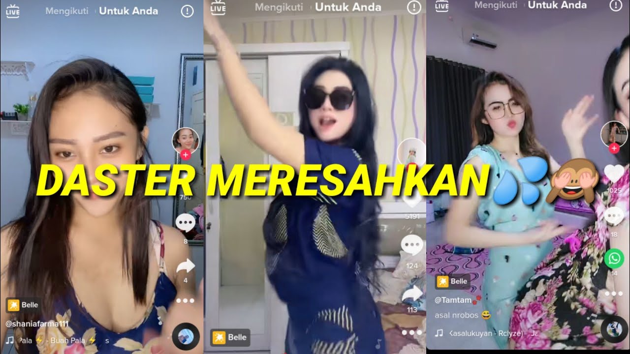 tiktok daster meresahkan 2021 - YouTube