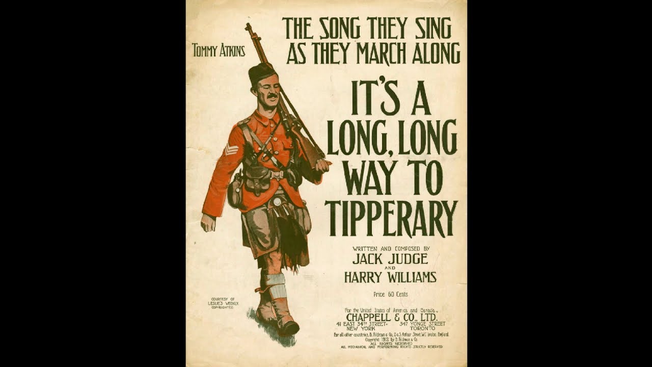 It's A Long, Long Way To Tipperary (1912) - YouTube