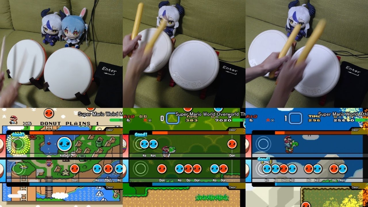 [Drum] Super Mario World Ver 1.0 - Nintendo 🥁 - YouTube