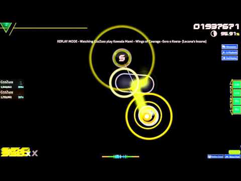 Kawada Mami - Wings of Courage -Sora o Koete- [Lecana's Insane] (92.57%)