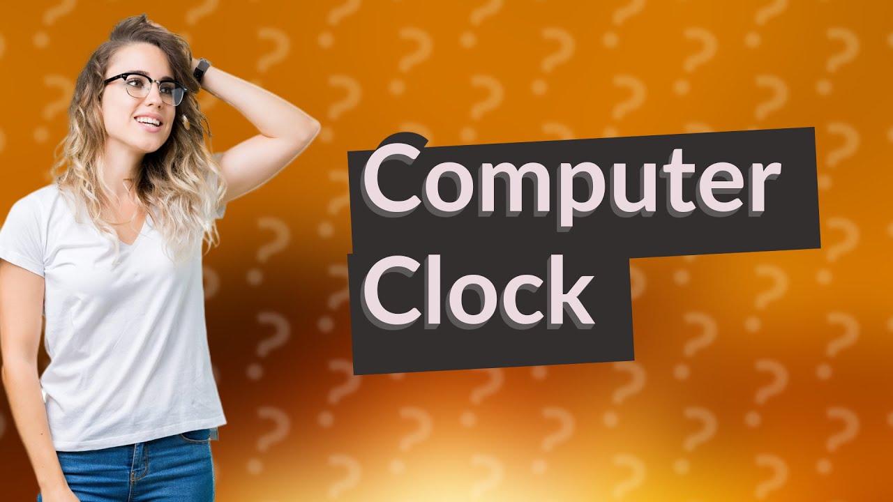 How does my computer know the time? - YouTube