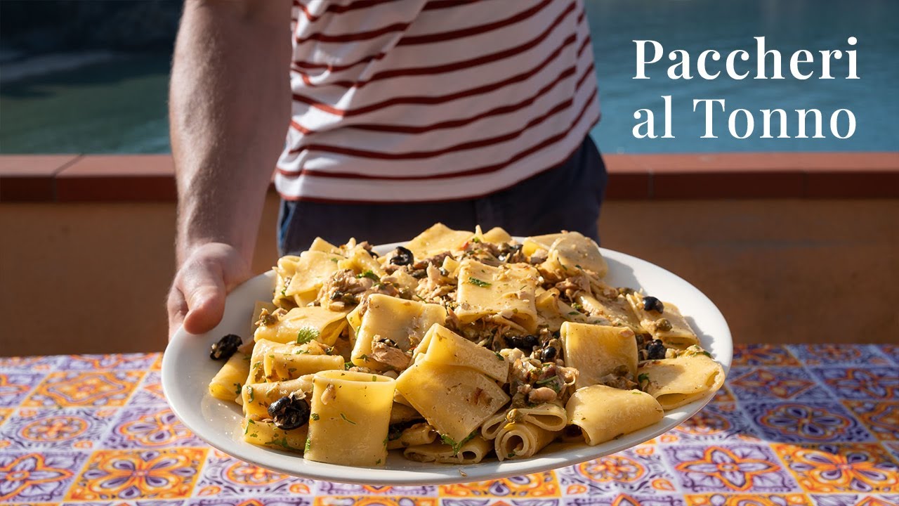 Secrets of the Ultimate Italian Tuna Pasta Recipe: Paccheri al Tonno ...