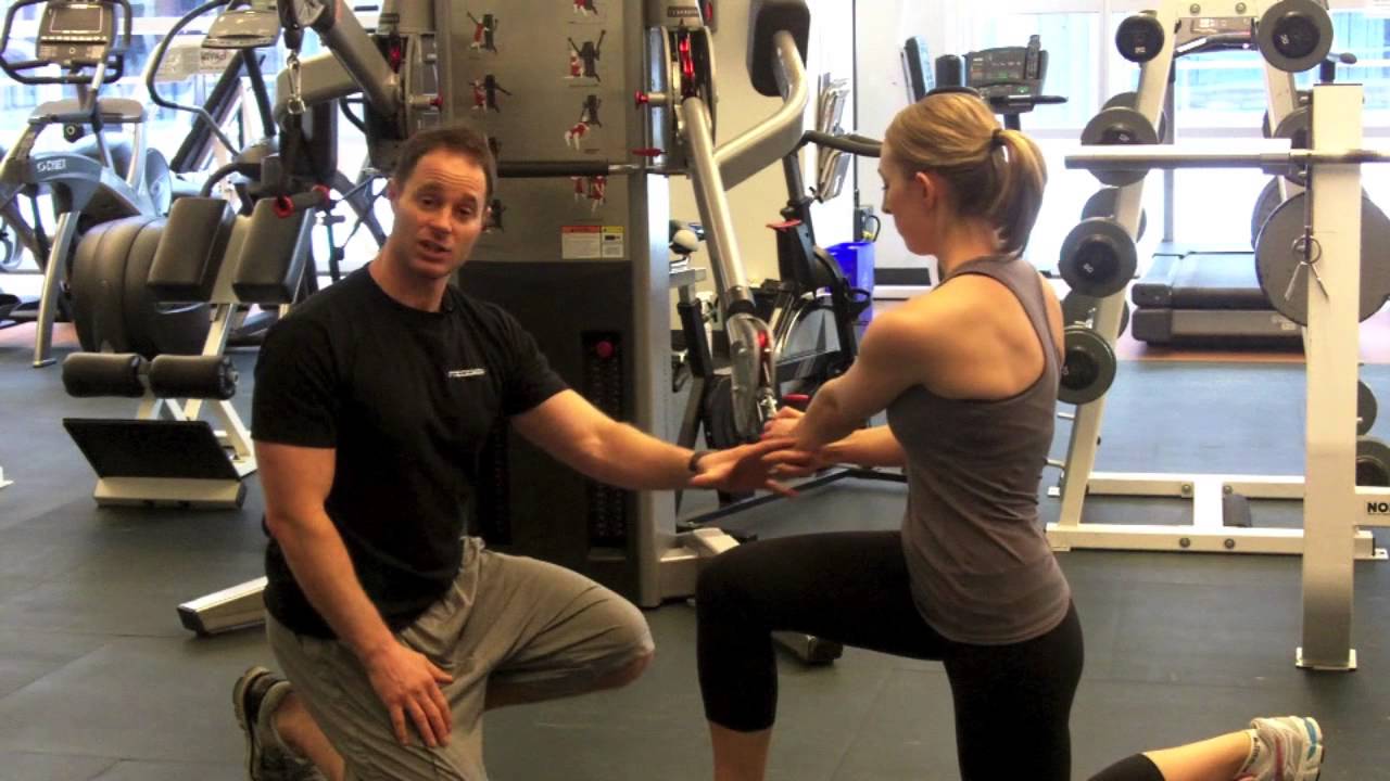 100 Best Ab Exercises | Kneeling Woodcutter - YouTube