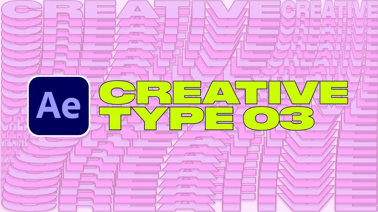 Creative Kinetic Type 03 | After Effects Tutorial - YouTube
