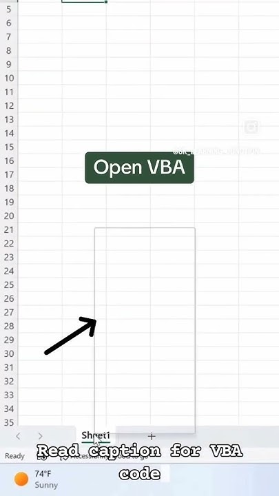 Excel Vba Code To Autofit Columns Autofit Rows And Columns In Excel Excelvba Shorts Youtube