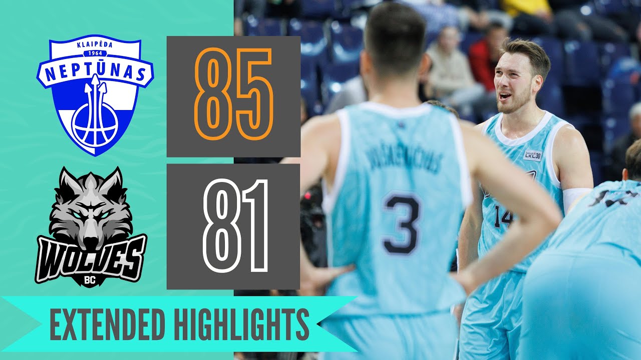 Neptunas – Wolves | Extended Highlights | 2022.10.20 - YouTube